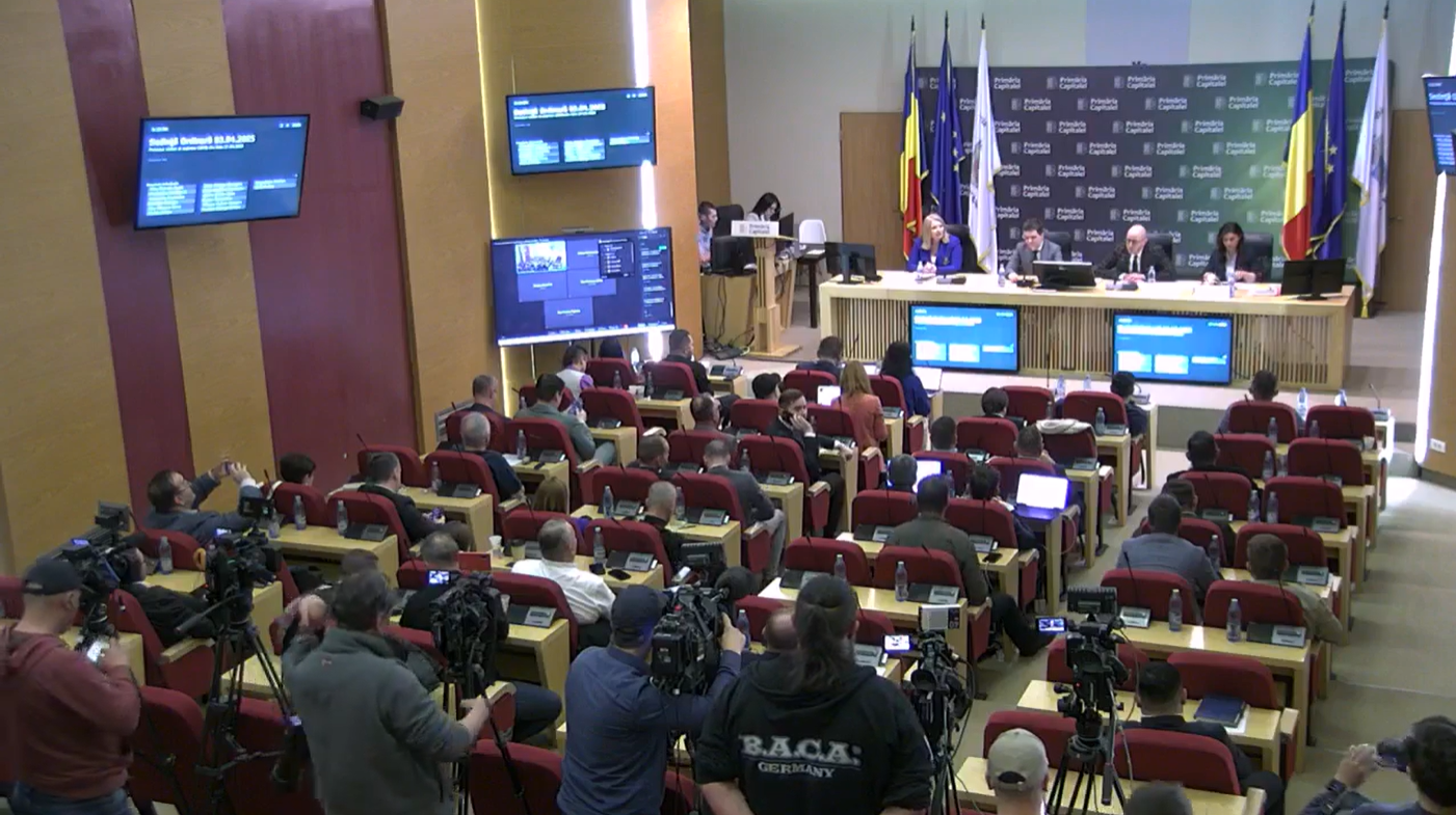 Bugetul Capitalei pe anul 2025 a fost aprobat de Consiliul General al Municipiului Bucureşti